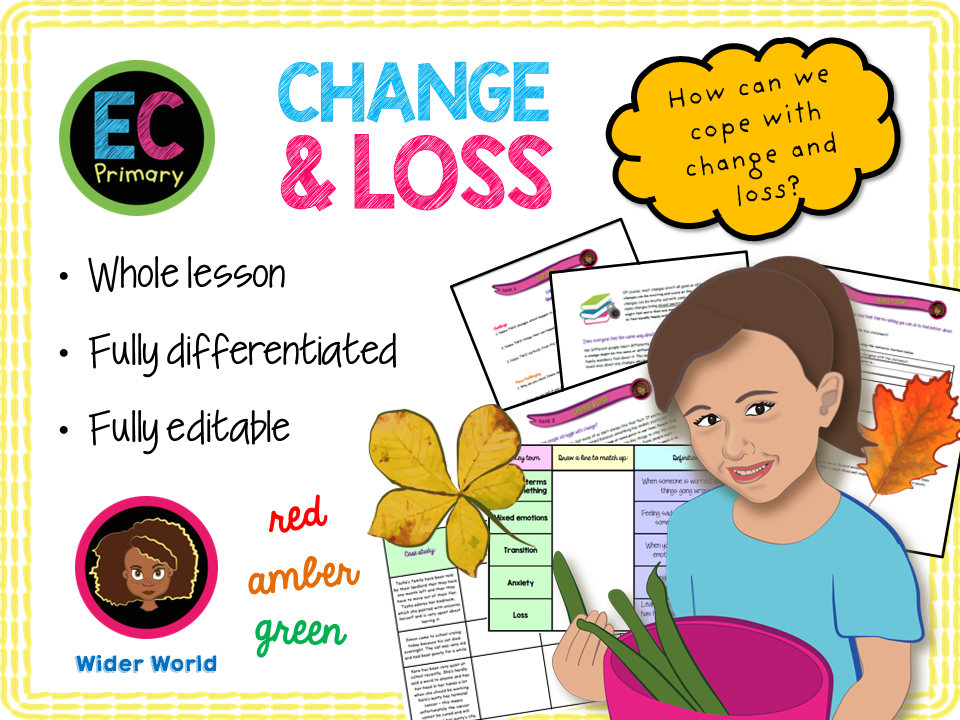 Transition and Change PSHE | Teaching Resources