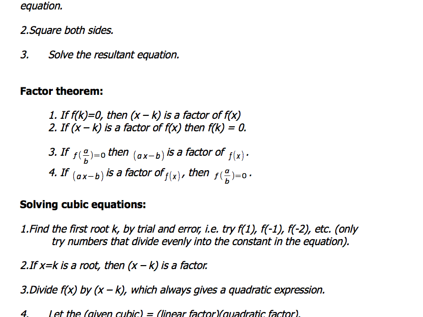 Advanced Algebra Revision Teaching Resources advanced-algebra-revision-teaching-resources