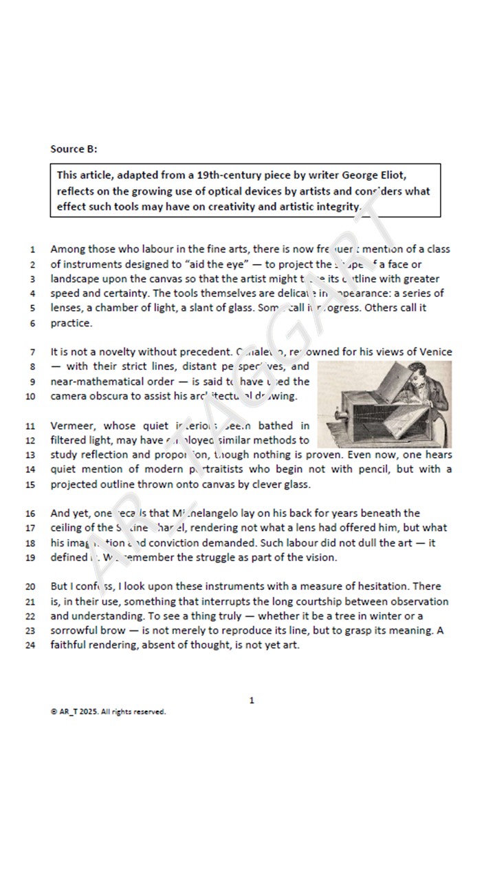 Three AQA 2026 English Language Paper 2 Mocks + Models | Teaching Resources