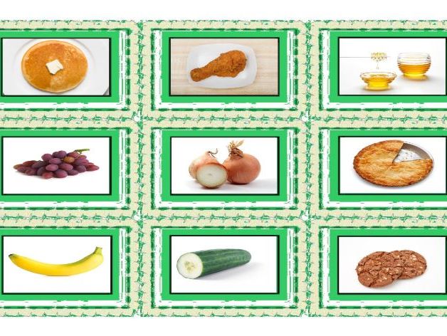 Food Types 6 Spanish Photo Game Bundle | Teaching Resources