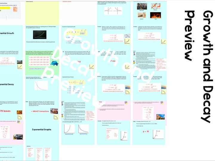 Percentages Bundle 9 Maths GCSE Foundation Lessons ActivInspire 
