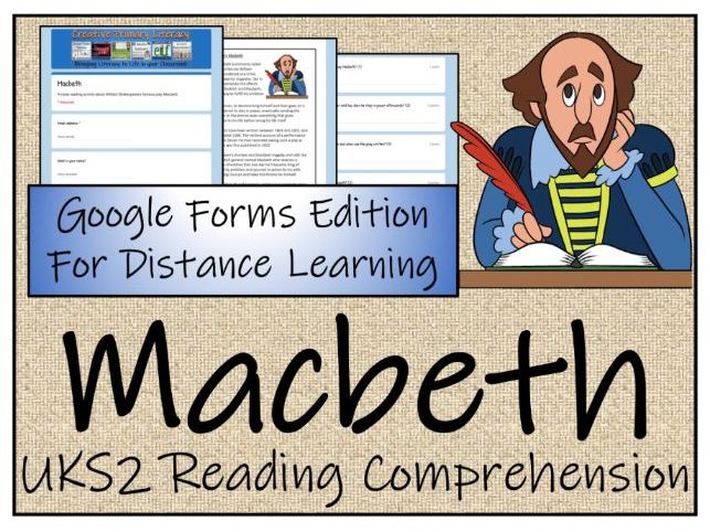 UKS2 Shakespeare & His Plays Reading Comprehensions | Digital & Print ...