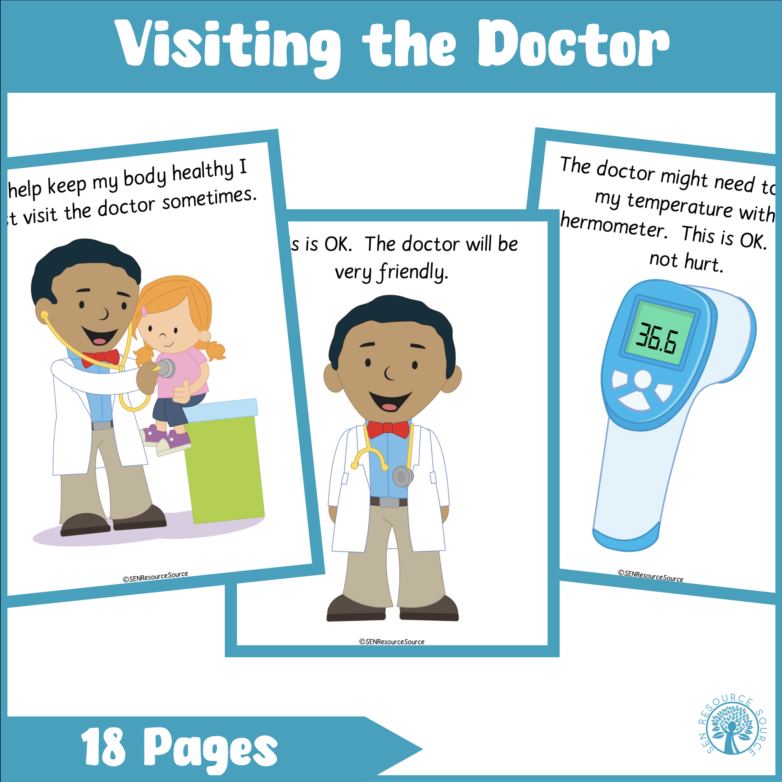 Visiting the Doctor Social Story | Teaching Resources