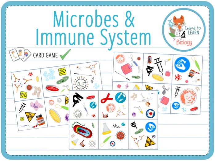 Microbes, pathogens and immune system - 10x Activities (KS3/4 ...