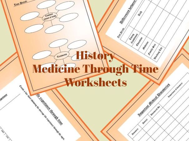 History Medicine Through Time Worksheets | Teaching Resources