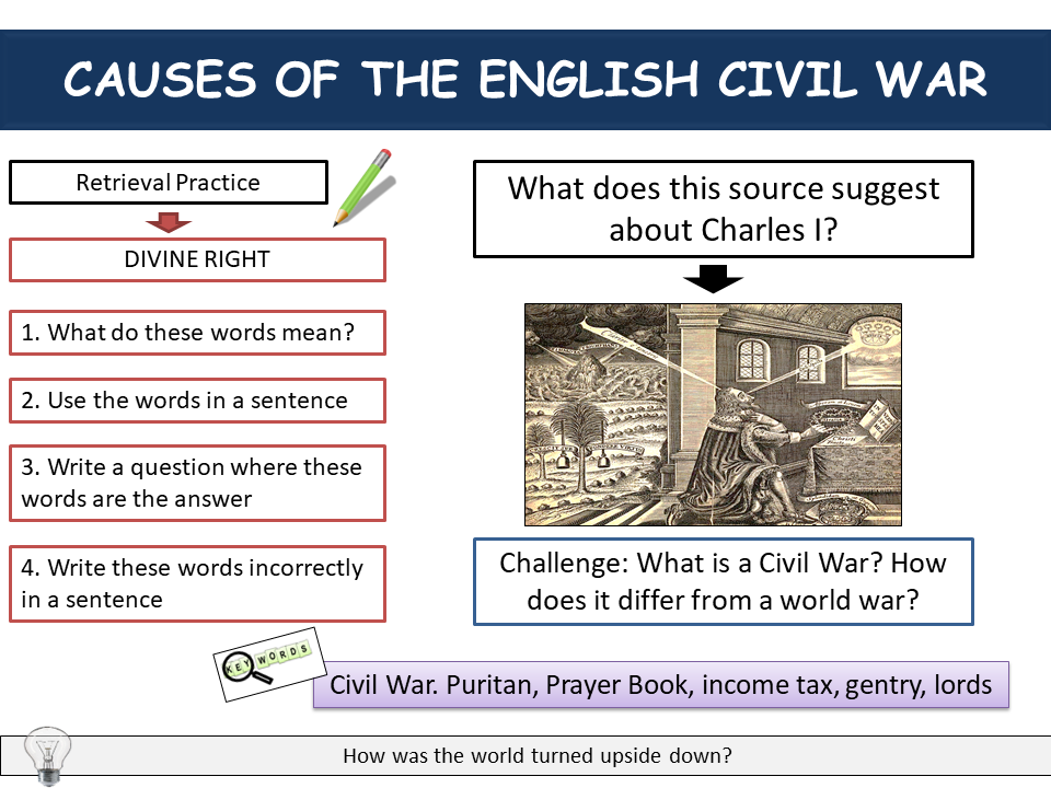 Causes of the English Civil War | Teaching Resources
