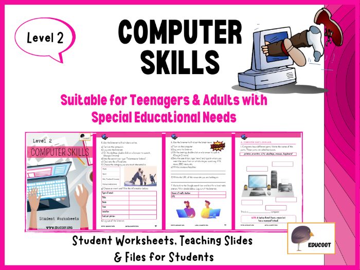 Level 2 Computer Skills Teaching Resources