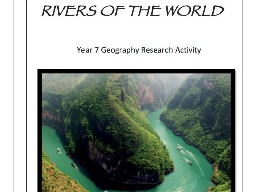 Rivers of the World Research Activity - Year 7 Geography | Teaching ...