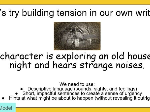 Talk 4 Writing - Warning Tale | Teaching Resources