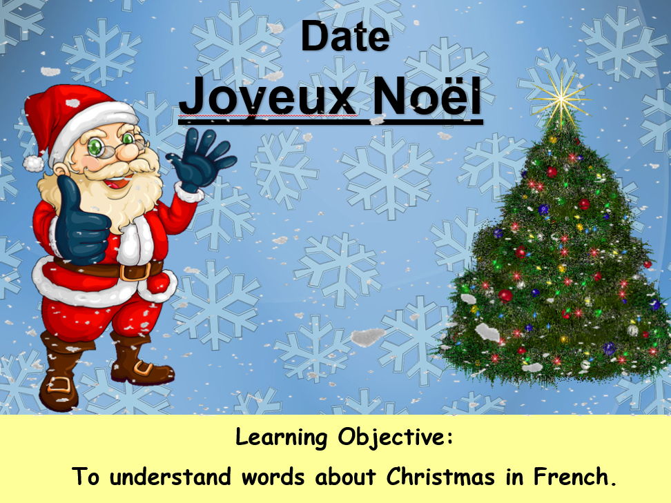 French Christmas Powerpoint Session | Teaching Resources