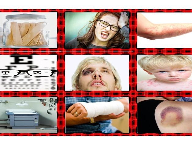 Doctors, Illnesses, and Injuries 6 Spanish Photo Game Bundle | Teaching ...