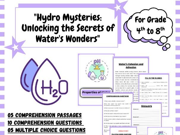Hydro Mysteries: Engaging Water Science Reading & Comprehension ...