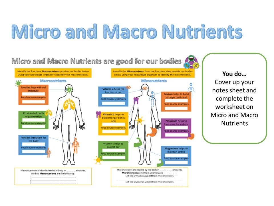 KS3 Healthy Eating theory And Practical Lessons Includes All Resources