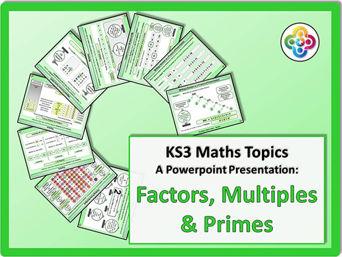 Factors Multiples And Primes Teaching Resources