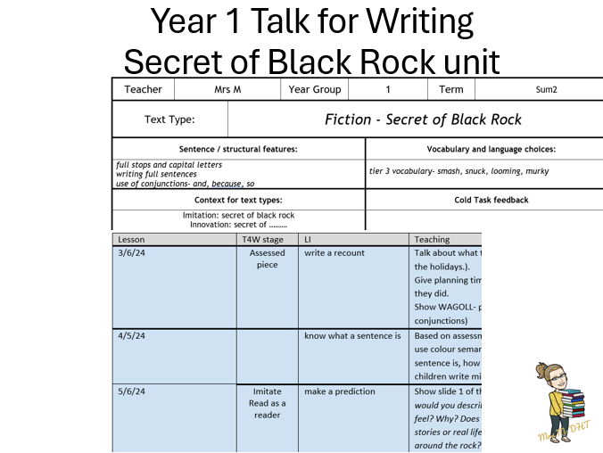 Year 1 T4W Secret of Black Rock unit | Teaching Resources
