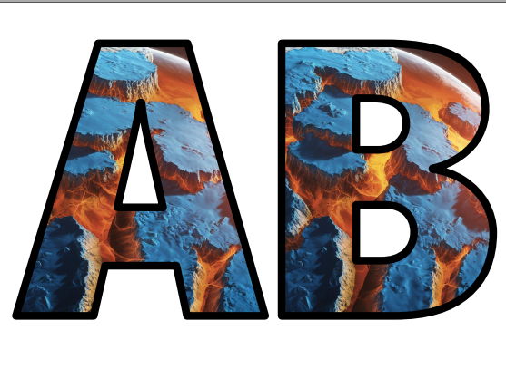 Geography Tectonic Plate Lines Lettering Set Display Title Letters ...