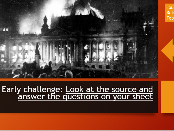 How did Hitler rise to power and deal with opposition? Reichstag fire ...