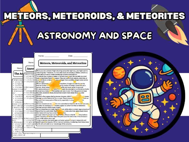 Living with Space - Astronomy and Space Reading Comprehension Passages ...