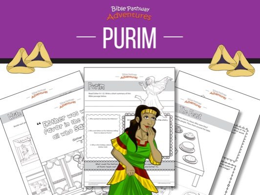 Purim Coloring and Activity Book | Teaching Resources