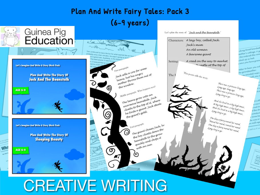 Plan And Write Fairy Tales: Pack 3 (6-9 years) | Teaching Resources