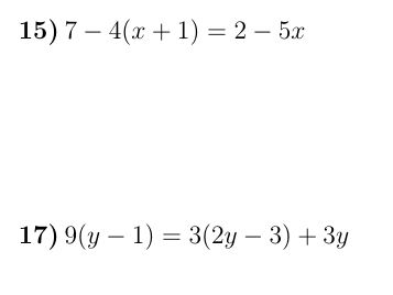 Solving linear equations with one, zero or infinite solutions Bundle ...