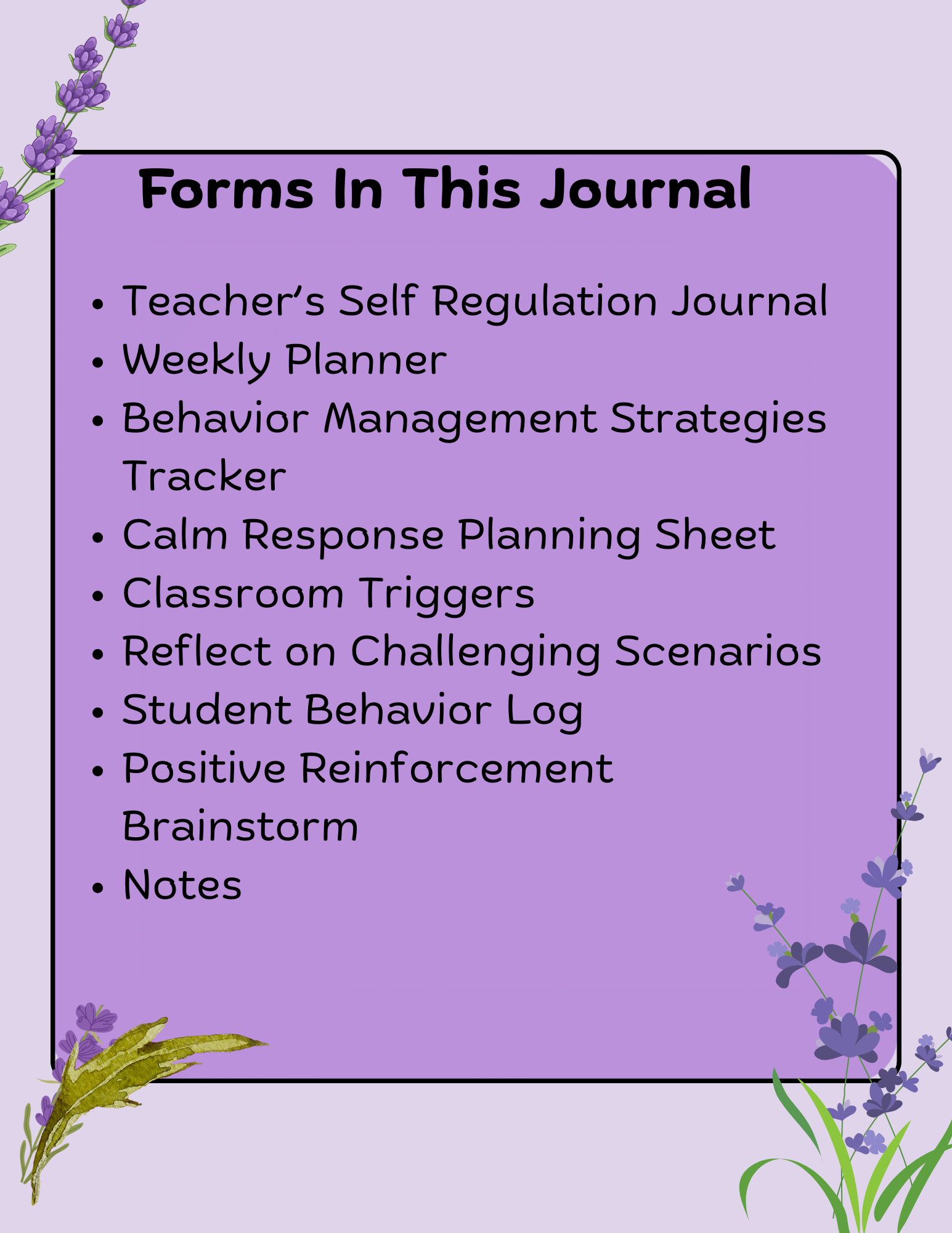 Teacher’s Self Regulation Journal-DFY Interactive Pages-150 pages ...