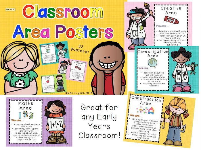 Classroom Area Posters at Maria Vitagliano blog