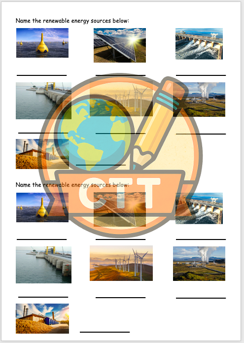 OCR Entry Level Geography - Resourceful World - Renewable Energy in the ...