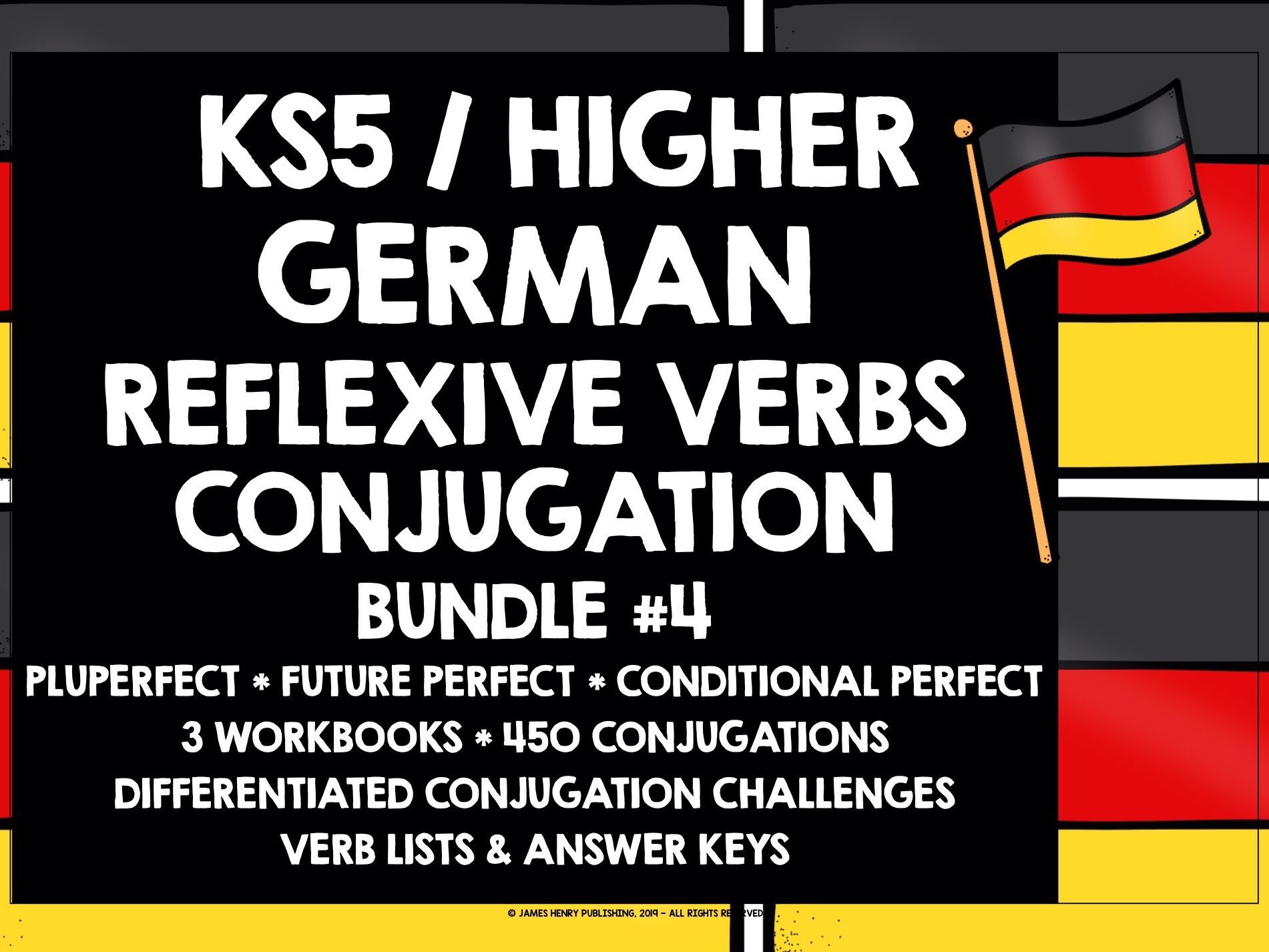 GERMAN REFLEXIVE VERBS CONJUGATION PRACTICE 4 Teaching Resources