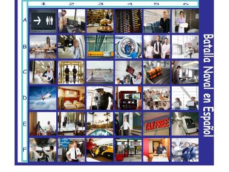 Airports and Hotels 6 Spanish Photo Game Bundle | Teaching Resources