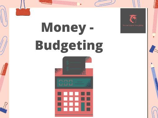Money Budgeting Lesson PSHE Citizenship Teaching Resources Money Budgeting Lesson PSHE Citizenship Teaching Resources