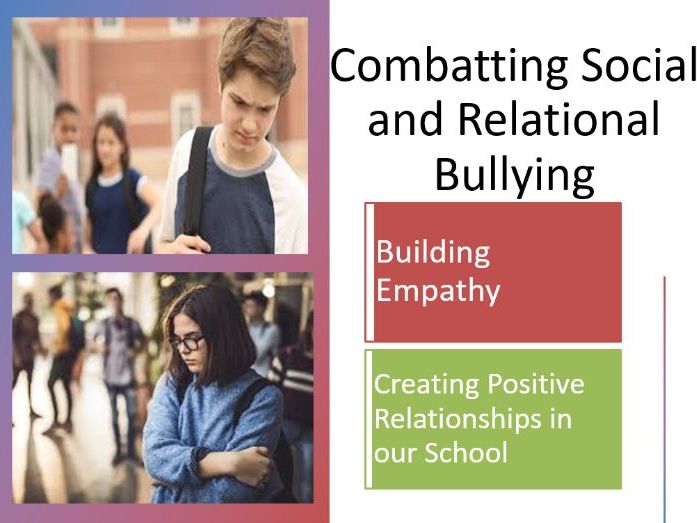 Tutor Time - Combatting Social and Relational Bullying | Teaching Resources