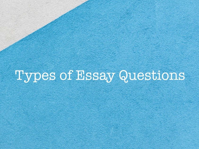 Types Of Essay Questions Teaching Resources