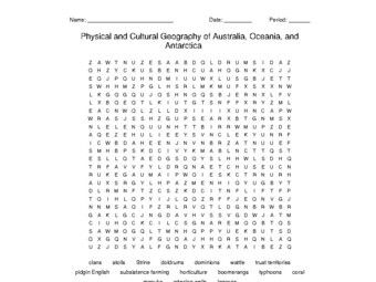 The Physical and Cultural Geography of Australia, Oceania, and ...