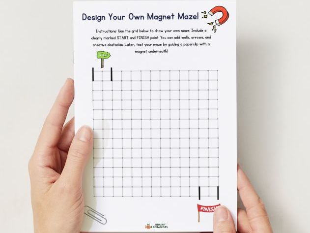 Science Fun activity - Design a Magnet Maze (Forces) | Teaching Resources