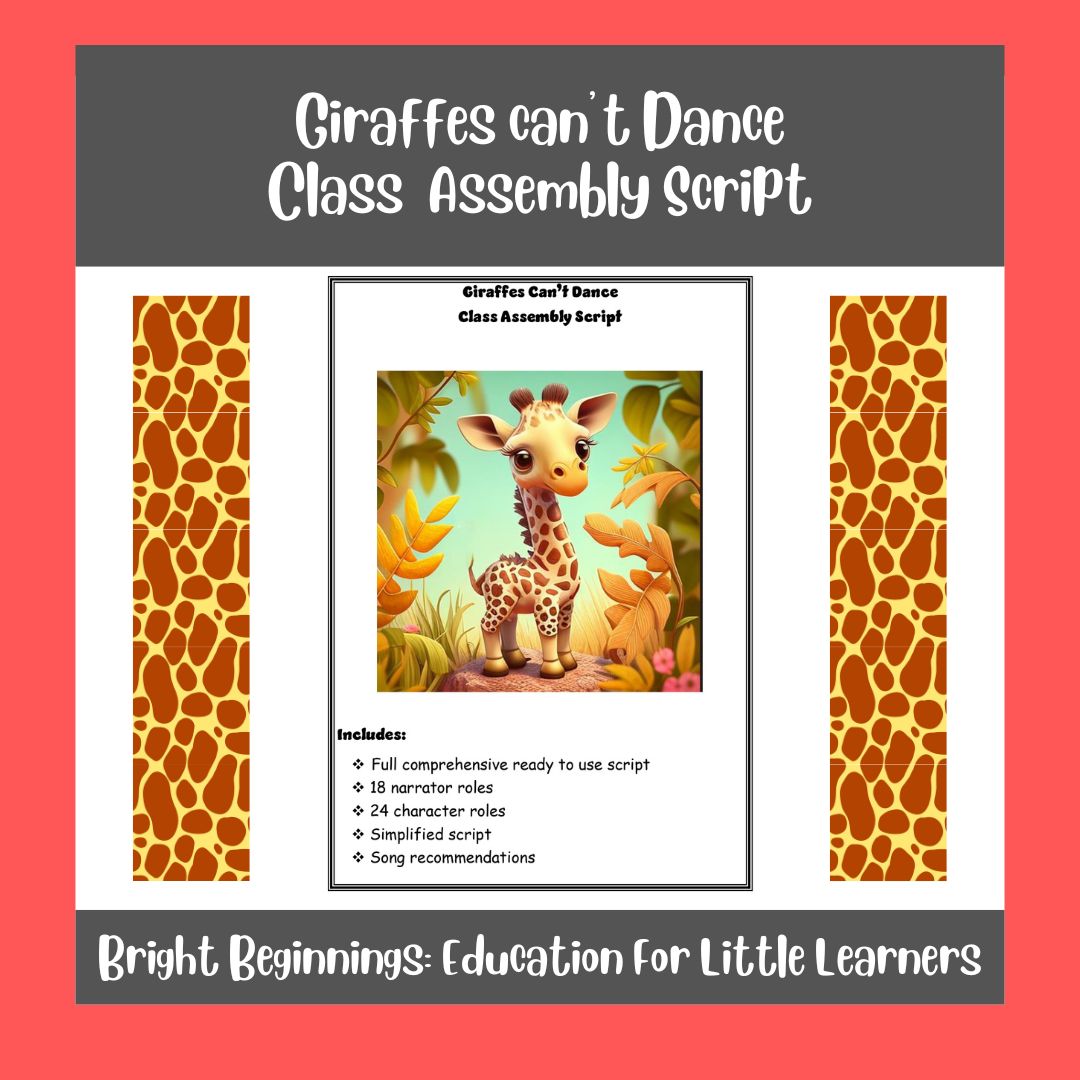 Giraffes Can't Dance Class Assembly Show Script - KS1/EYFS | Teaching ...