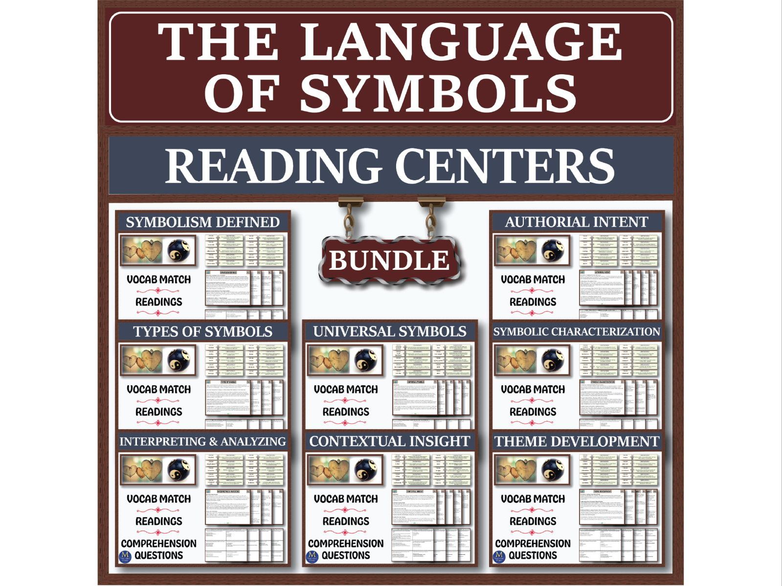 Language of Symbols in English Literature: Reading Comprehension ...