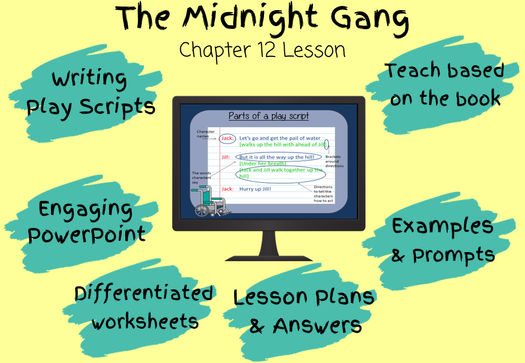 The Midnight Gang Play Scripts Lesson | Teaching Resources