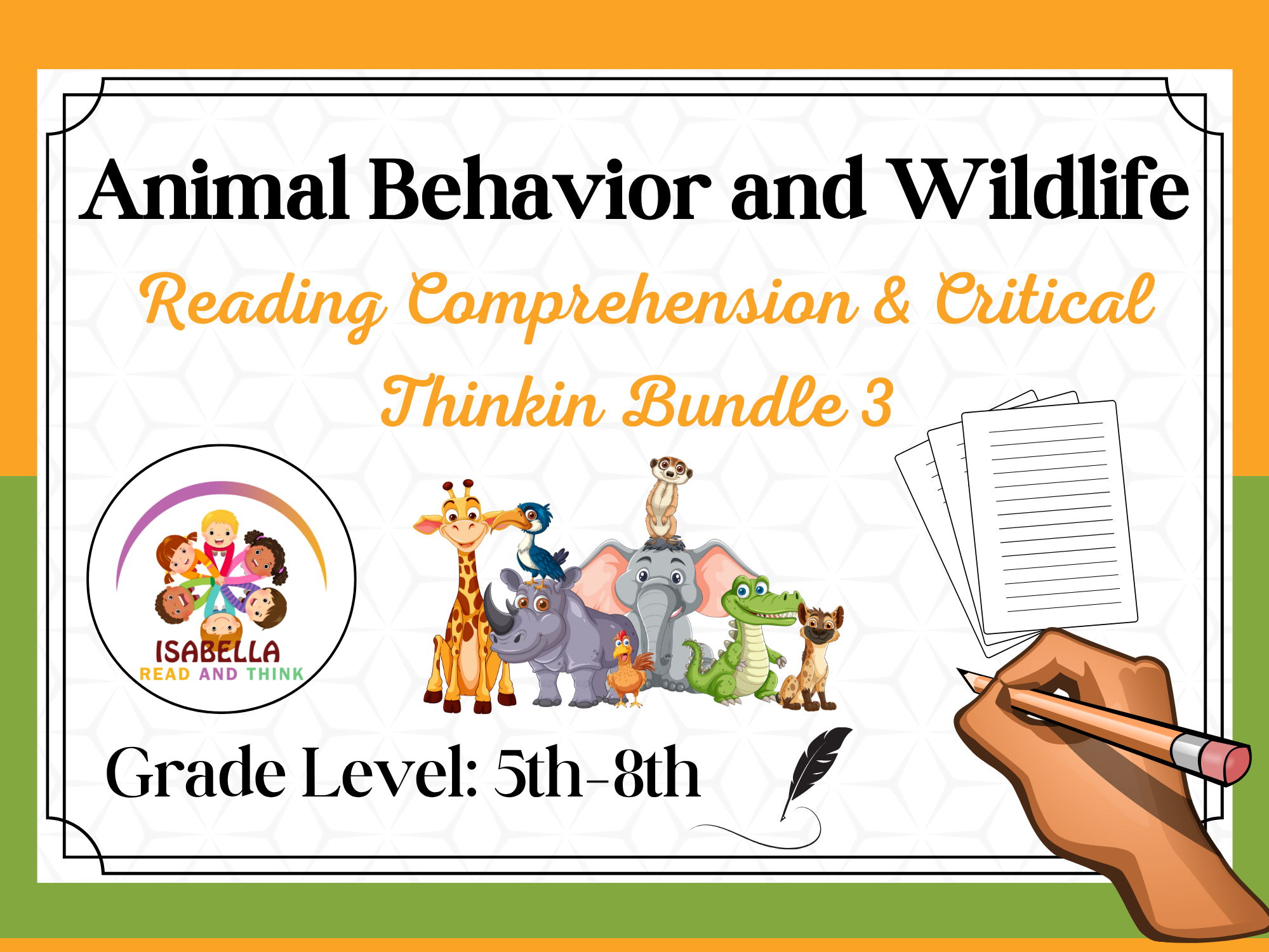 Animal Behavior and Wildlife : Reading Comprehension Passages ...