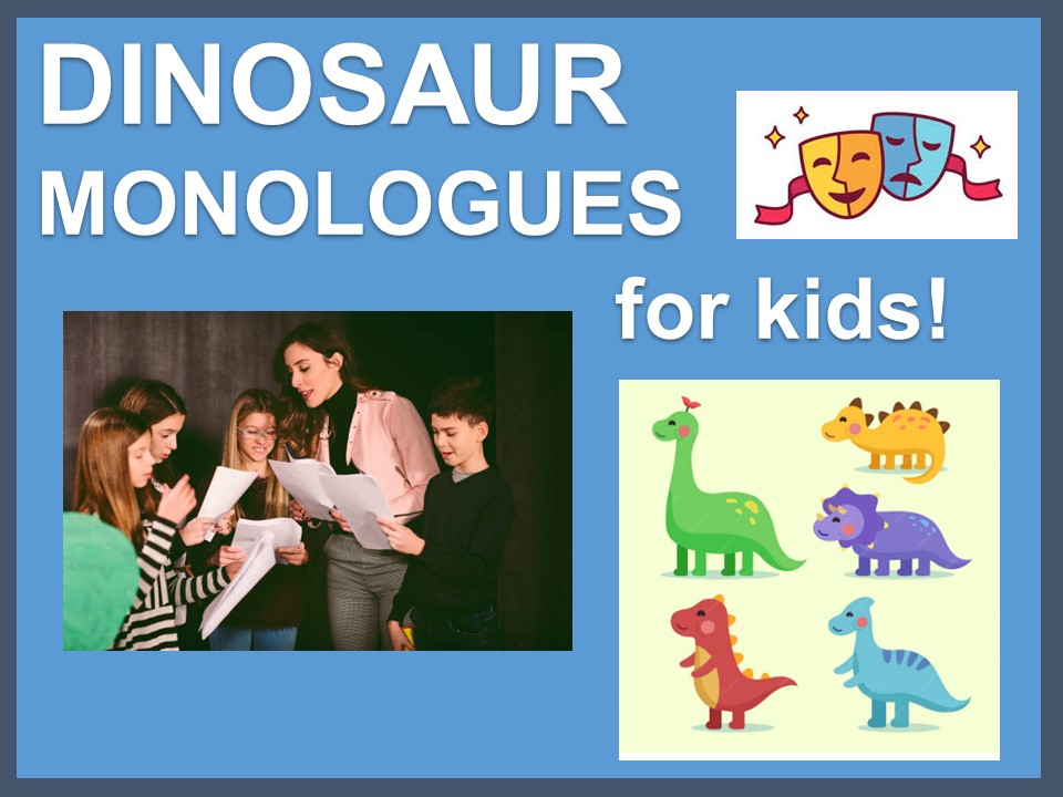 Fun DRAMA monologues for kids! | Teaching Resources