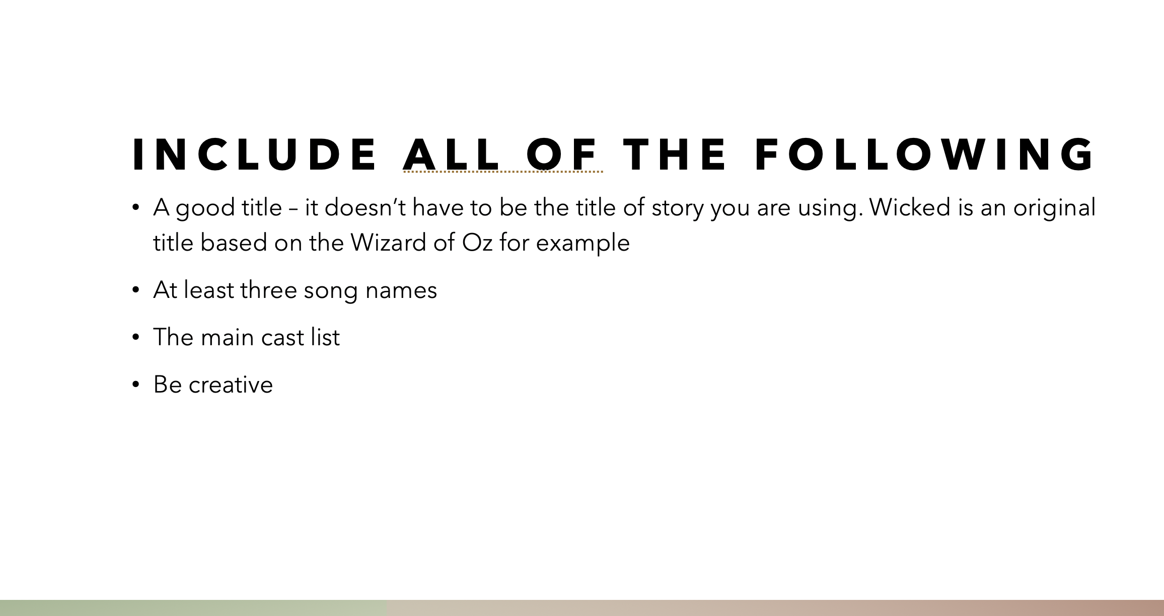 Introduction to Musical Theatre - KS3 | Teaching Resources