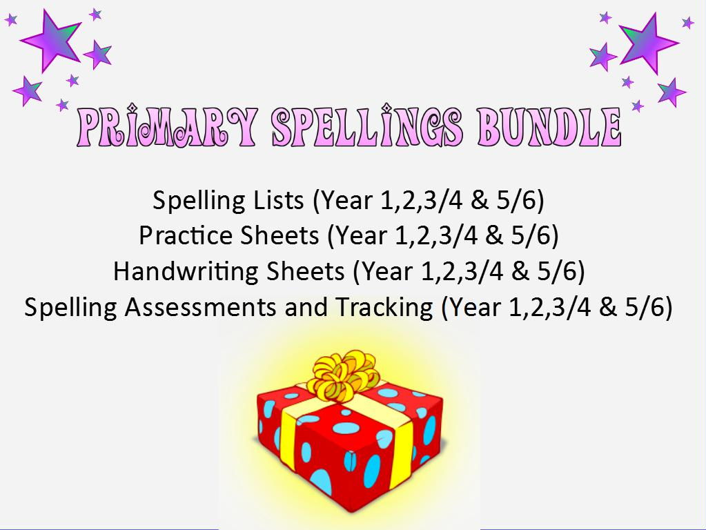 Primary Spellings Pack Teaching Resources