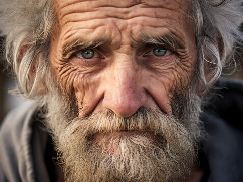 WAGOLL - Describing a homeless man | Teaching Resources