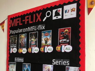 MFL-Flix 'Netflix' MFL display | Teaching Resources