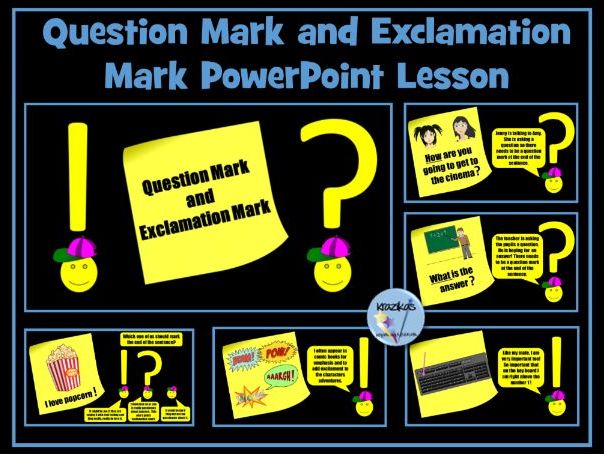 Question Mark and Exclamation Mark | Teaching Resources