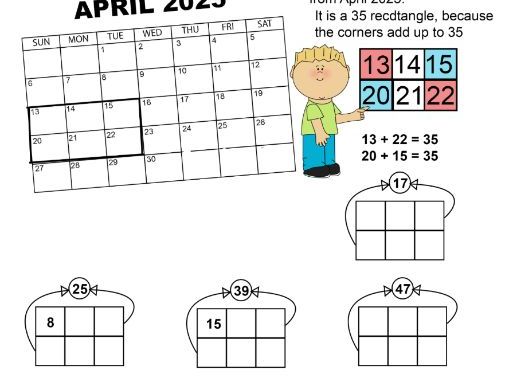 Calendar -puzzle | Teaching Resources