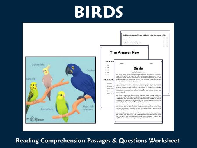 Science : Reading Comprehension Passages & Questions Worksheets Bundle1 ...