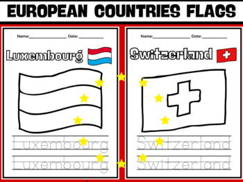 Activity Village Coloring Pages Flags Of Europe [2025]