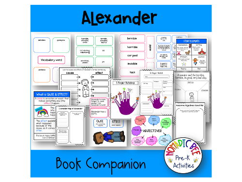 Alexander and the Horrible, Terrible, Very Bad Day Activities ...