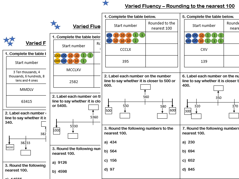 White Rose Maths Year 4 Place Value Rounding To The Nearest 100